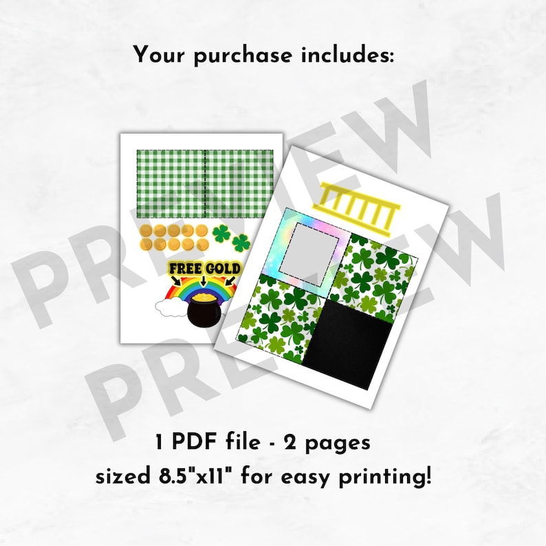 Leprechaun Trap Kit | Printable St. Patrick's Day Activity for Kids ...
