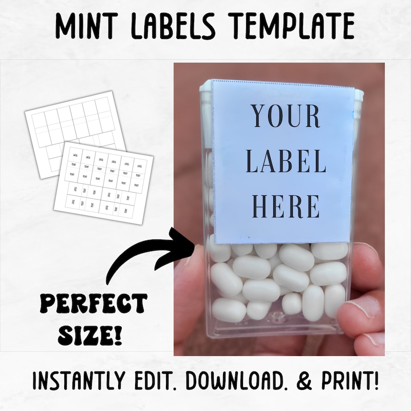 Wedding Favors Mints Tin - Etsy