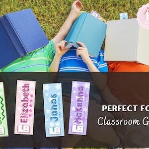 Printable Bookmarks | Editable Bookmark Template | Gift Idea for ...