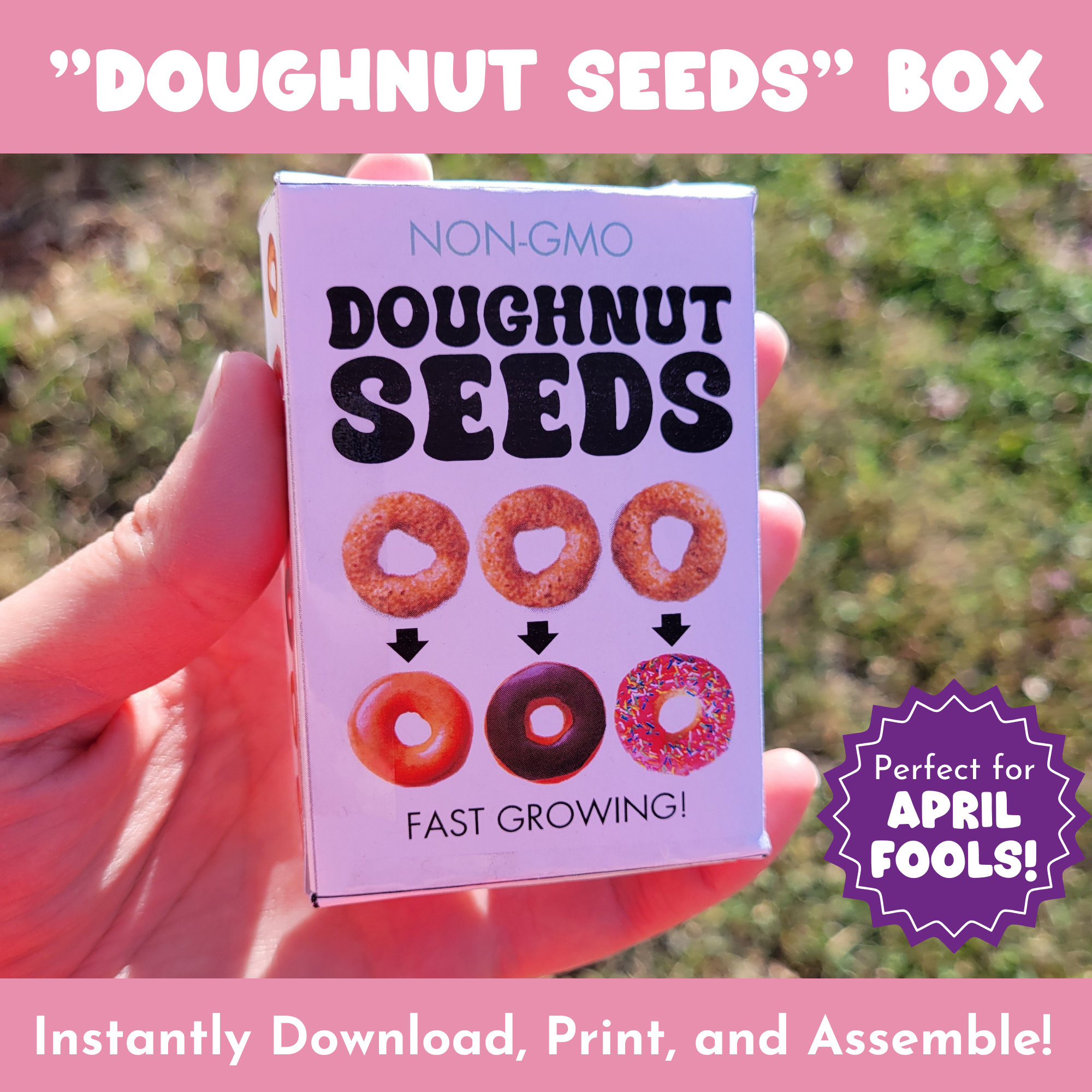 April Fools Day Prank | Doughnut Seeds | April Fools Day Joke Idea ...