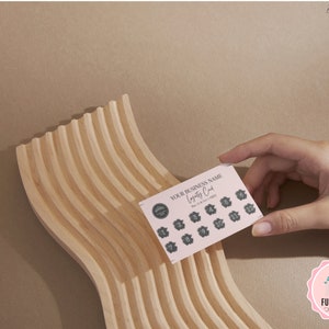 Reward Punch Card | Editable Loyalty Card | Punch Card for Business ...