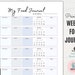 Food Journal | Printable Food Diary | Daily Food Log | Fitness Diet ...