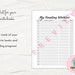 Book Wish List Printable Reading Planner Reading Journal Page Books to ...