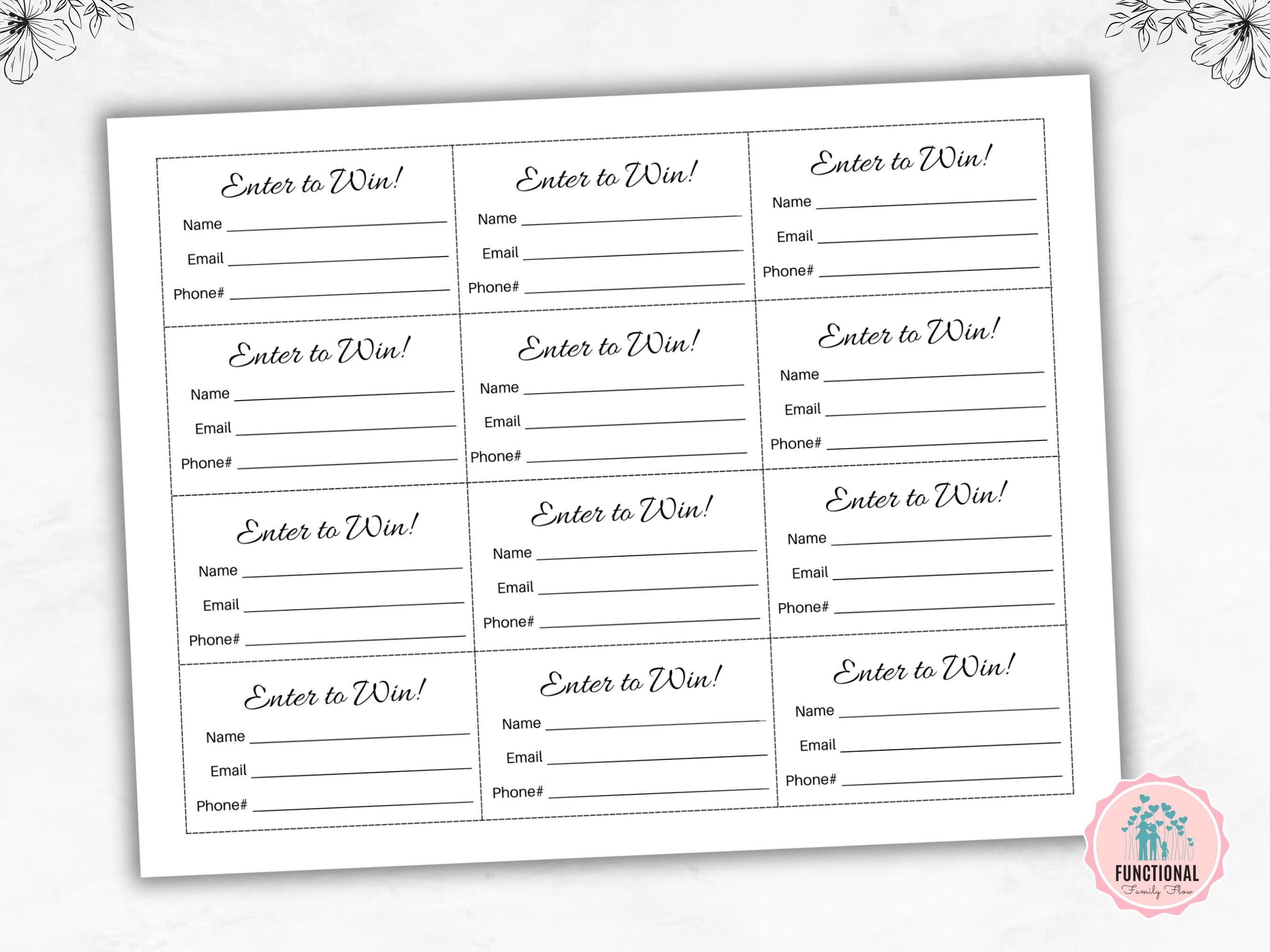 Printable Raffle Tickets Editable Raffle Tickets Template - Etsy Australia