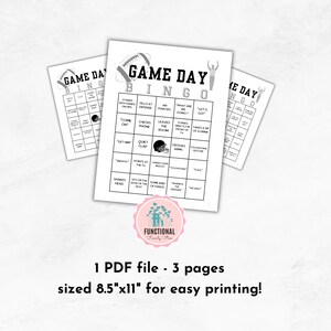 Football Boyfriend BINGO Game | Printable Funny Husband Football BINGO ...