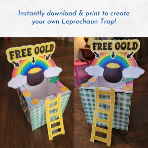 Leprechaun Trap Kit | Printable St. Patrick's Day Activity for Kids ...