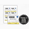 Halloween Meat Label Template | Editable Halloween Treat Sticker | Fake ...