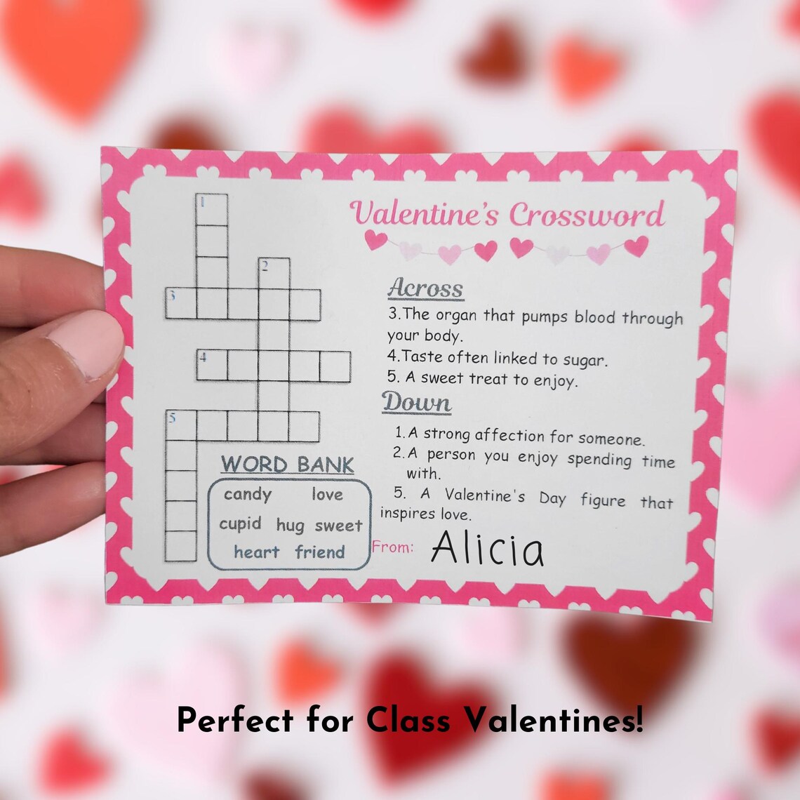 Kids Classroom Valentines | Printable Valentines Cards | Valentines ...