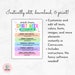 School Spirit Week Flyer Template | Editable Spirit Week Itinerary ...