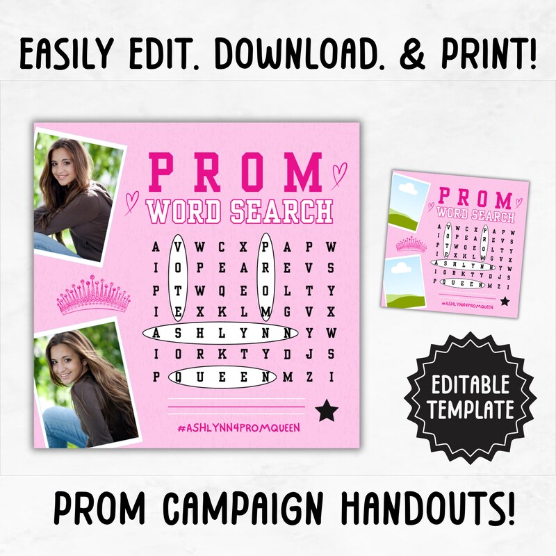 Handout Template - Etsy