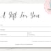 Custom Gift Certificate | Editable Gift Voucher Template | Create Your ...