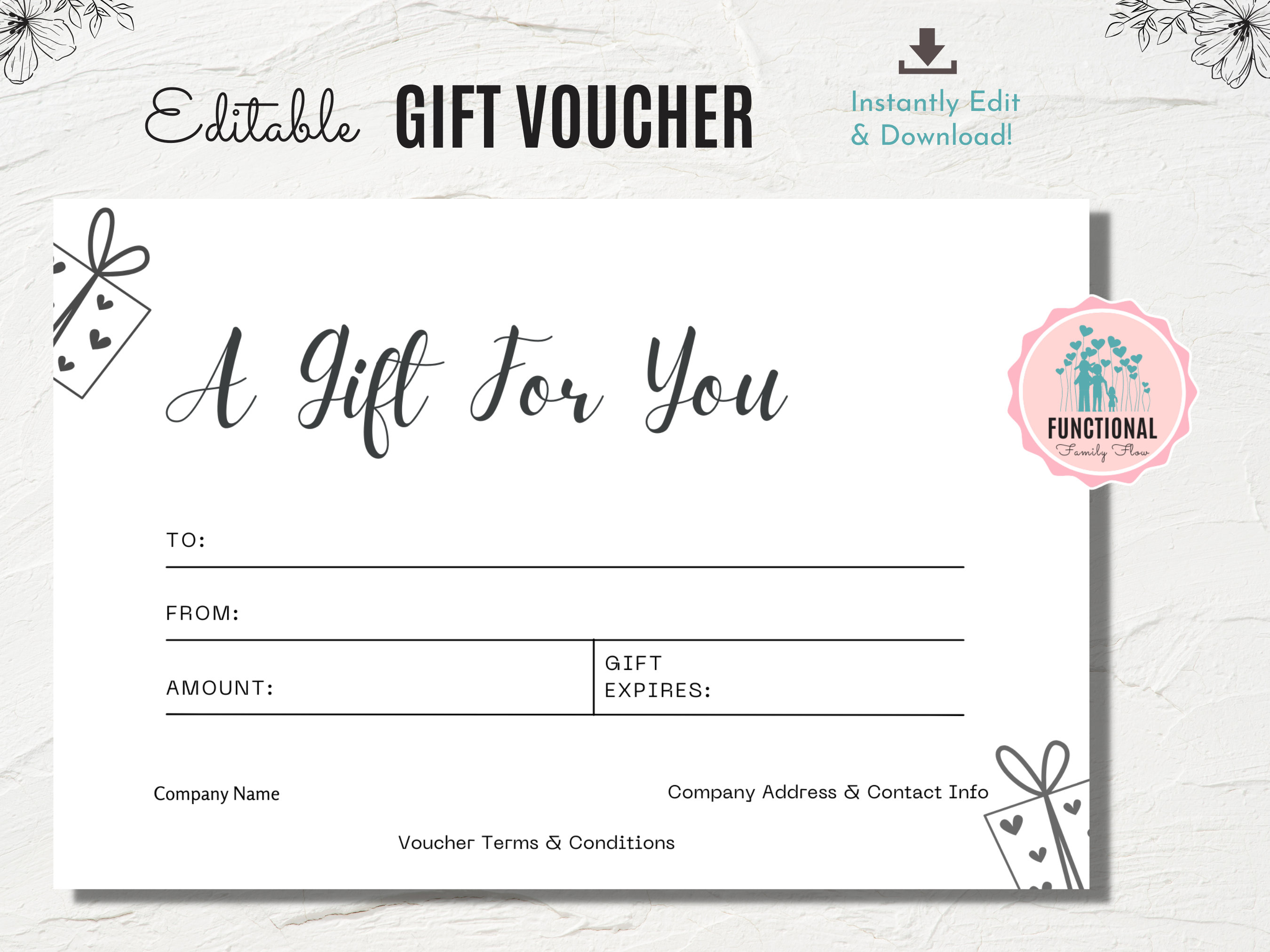 Create A Gift Certificate Template