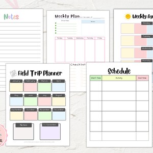 Ultimate Homeschool Planner Bundle | 9 Printable Homeschool Pages ...