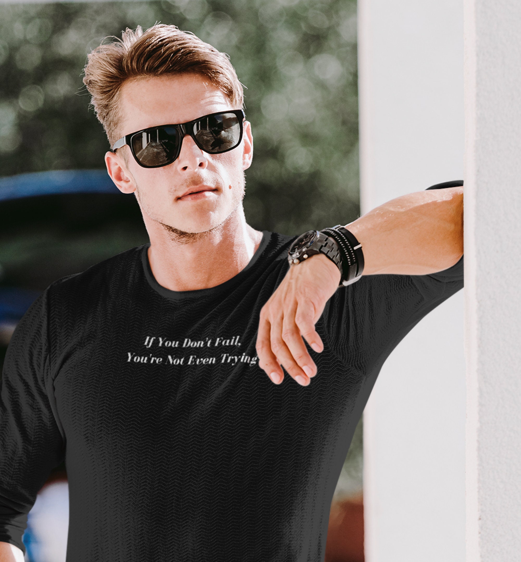 If You Don't Fail, You're Not Even Trying Unisex Jersey Long Sleeve Tee ...