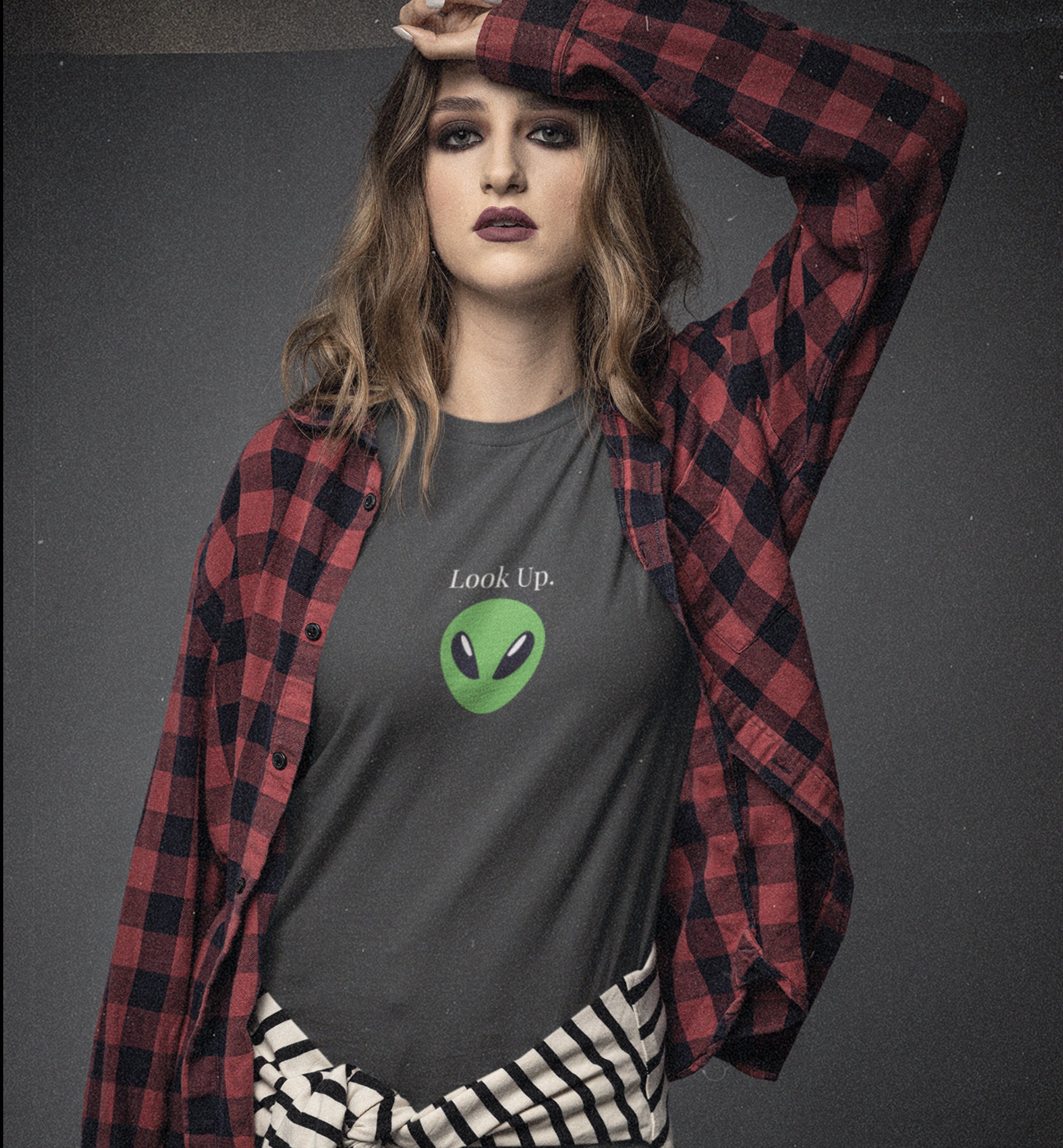 Look up Short Sleeve Tee, Humorous, Aliens, Casual, Men's, Women's, - Etsy