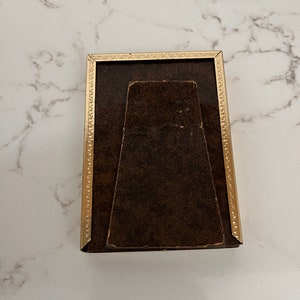 Vintage Brass Picture Frame - Etsy