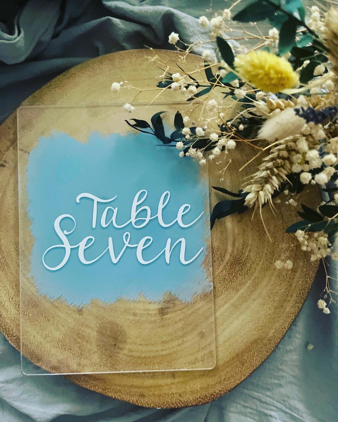 Wedding Name Table Signs - Etsy