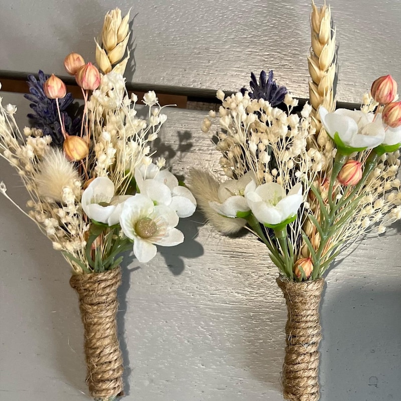 Rustic Buttonholes - Etsy UK