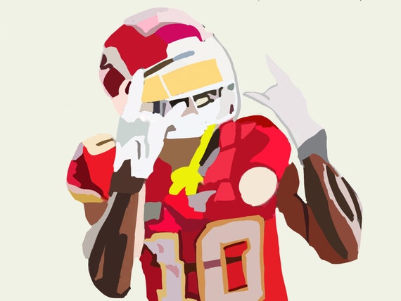 Tyreek Hill Digital Art | Etsy