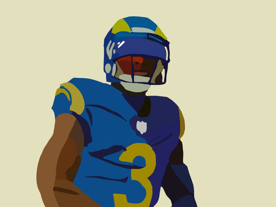 OBJ Rams, Giants and Browns - Etsy