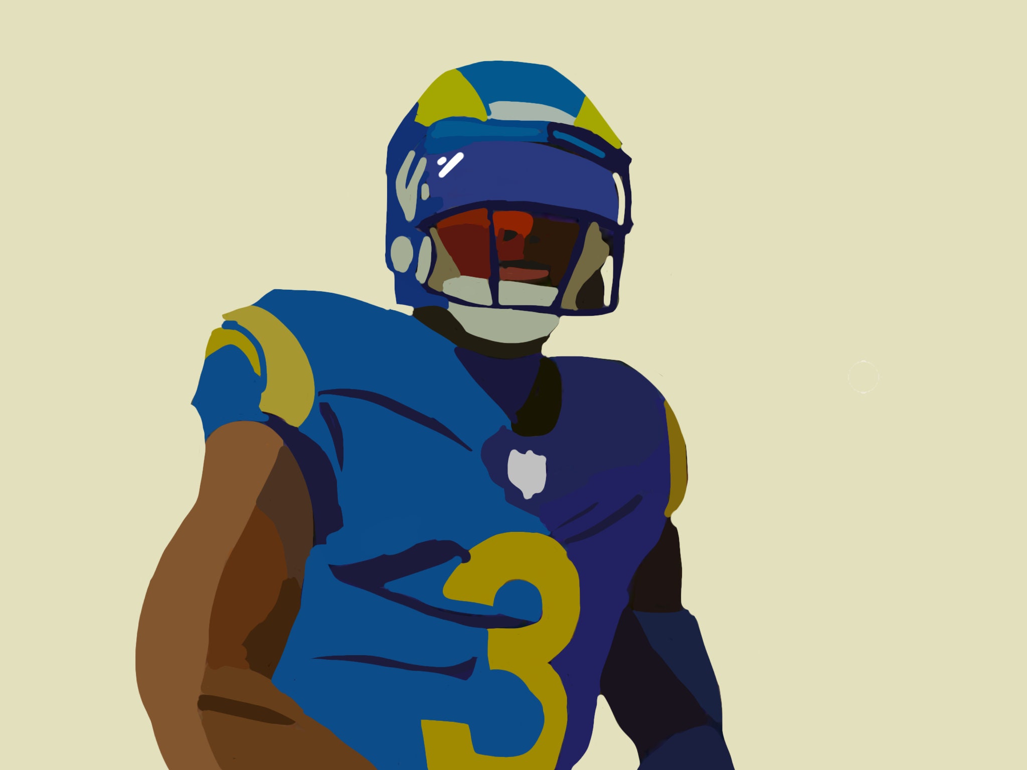 OBJ Rams, Giants and Browns - Etsy