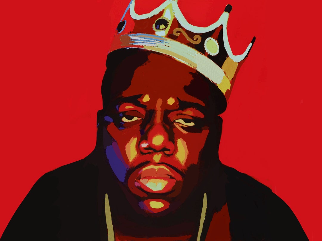 Biggie Digital Drawing - Etsy