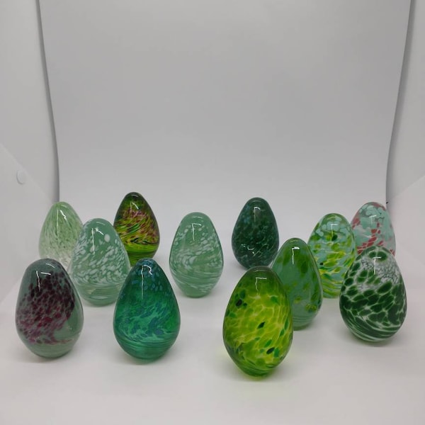 Glass Easter Eggs - Etsy