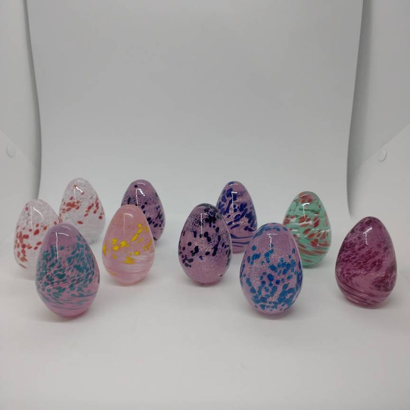 Glass Easter Eggs - Etsy