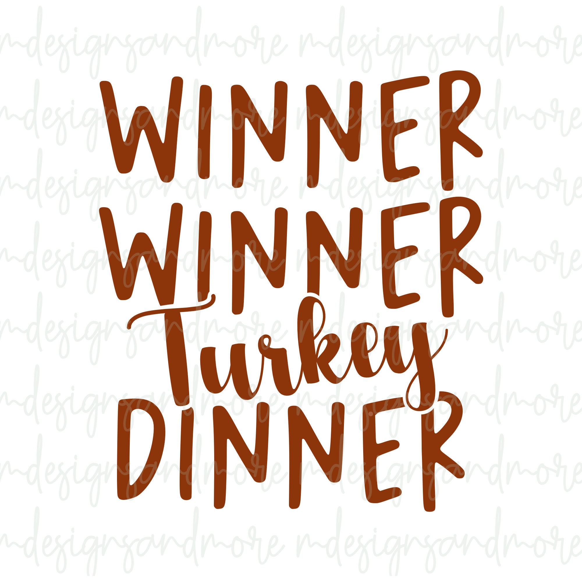 Winner Winner Turkey Dinner