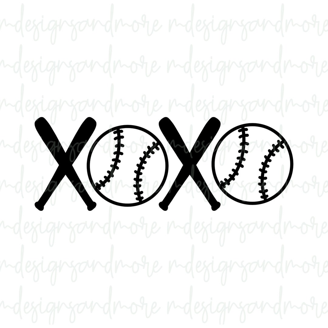 XOXO Baseball | Digital Download | PNG - Etsy