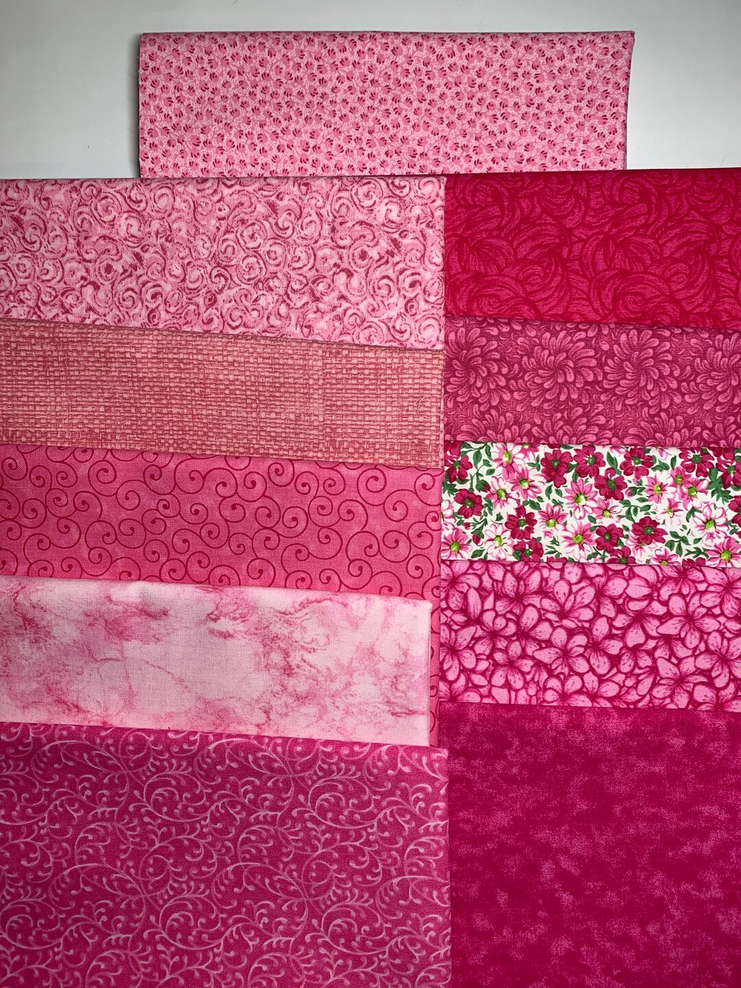 Pink Stash Bundle 1/2 Yard Bundle - Etsy