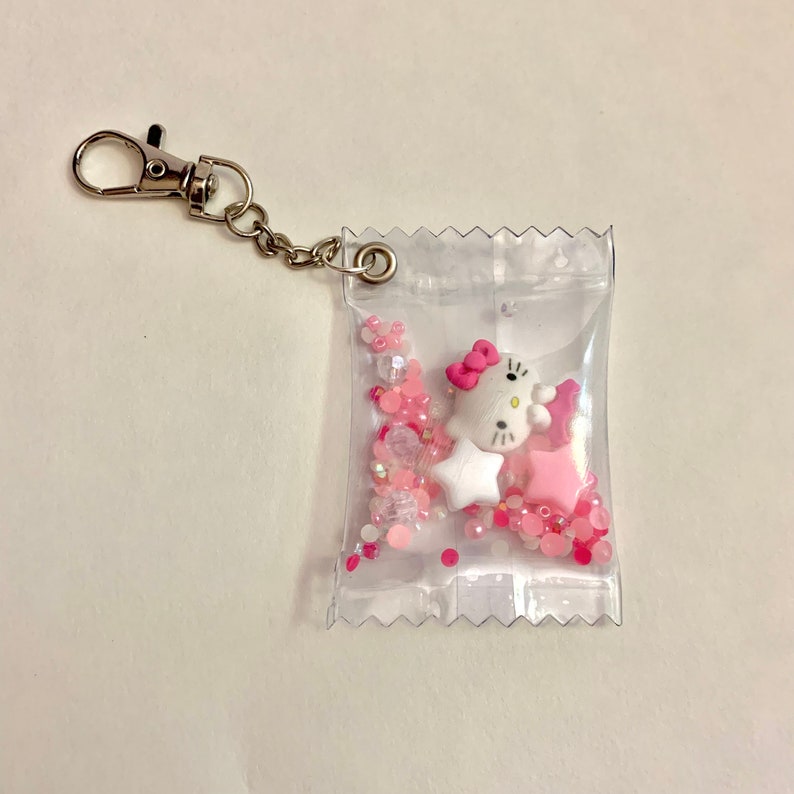 Sanrio Shaker Keychain Handmade Candy Shaker Fidget Toy - Etsy