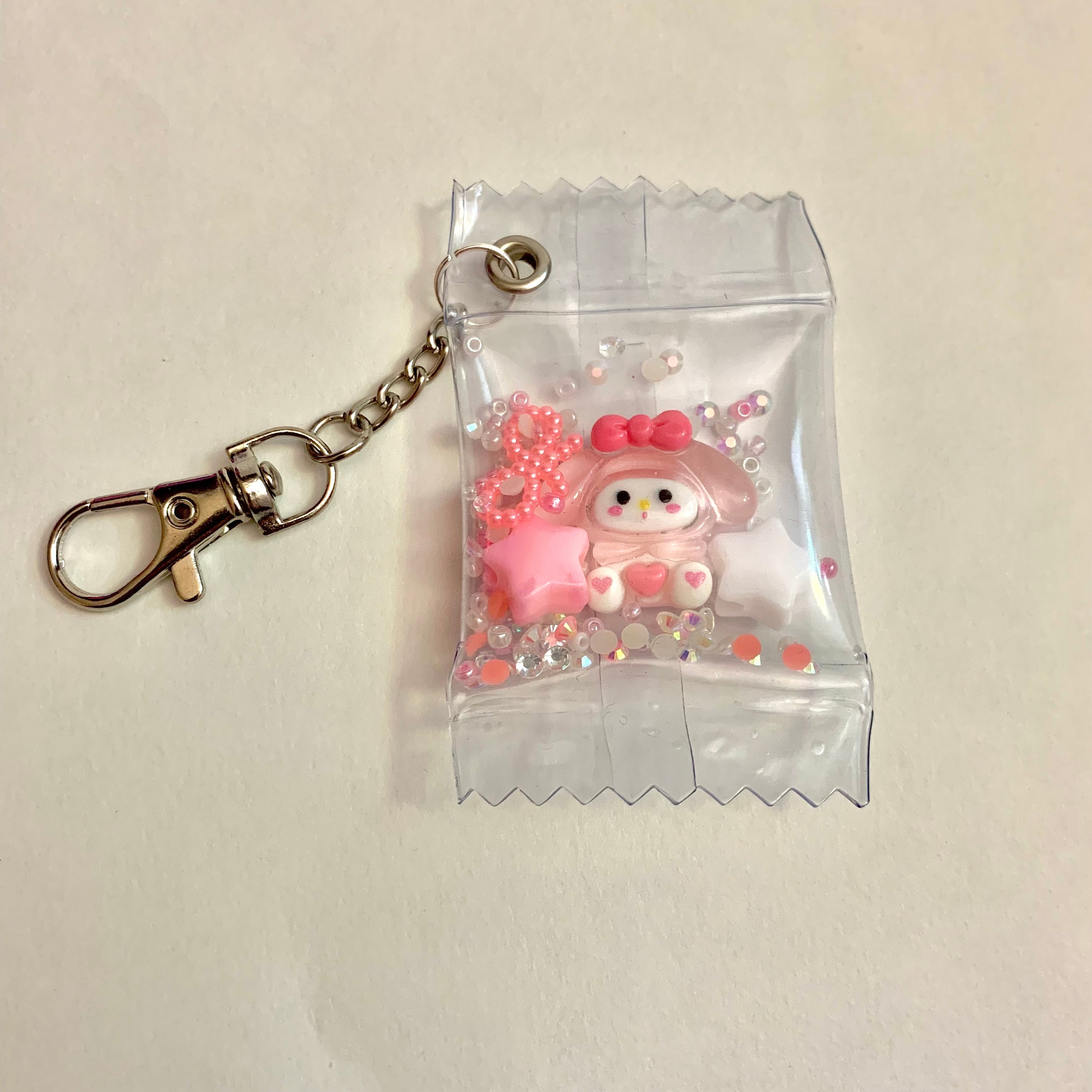 Sanrio Shaker Keychain Handmade Candy Shaker Fidget Toy - Etsy