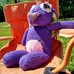Sleepy Bunny Circular Knitting Machine Pattern, Sentro 48, Addi Express ...