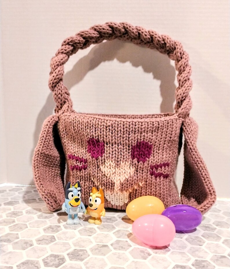 Knitting Machine Bunny Bag Pattern Sentro 48 Addi Express - Etsy
