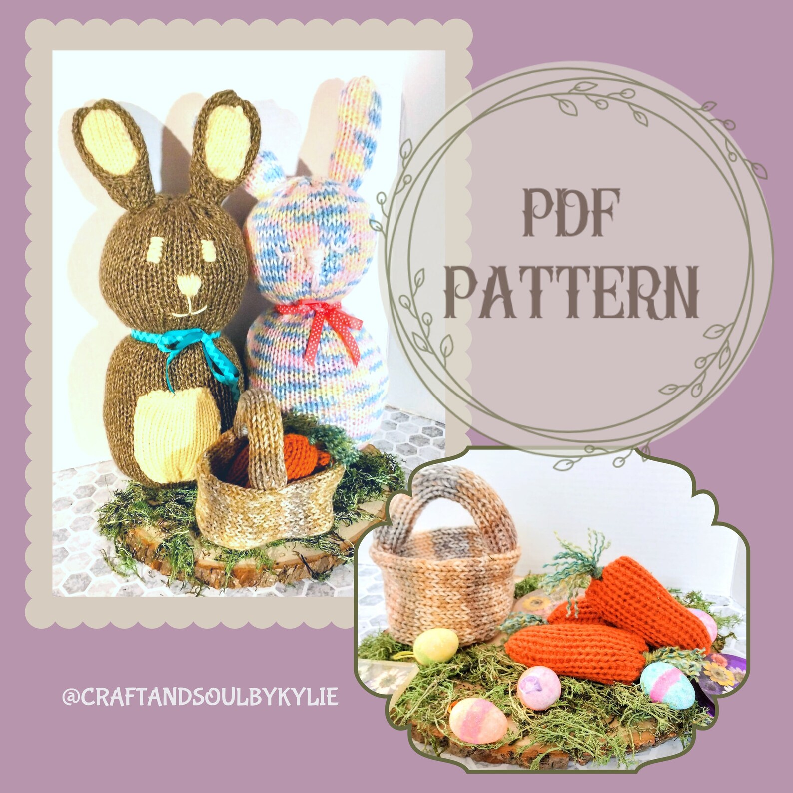 Knitting Machine Pattern Bunny, Knitting Machine Stuffed Animal Pattern ...