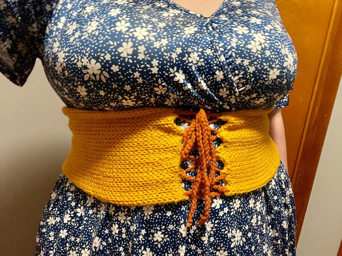 Faire Belt & Bodice Knitting Machine Crop-top Pattern, Addi Knitting ...
