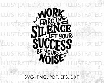 Motivational Work Svg - Etsy