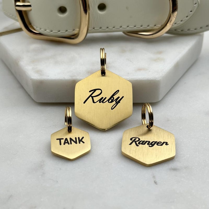 Octagon Tag - Etsy