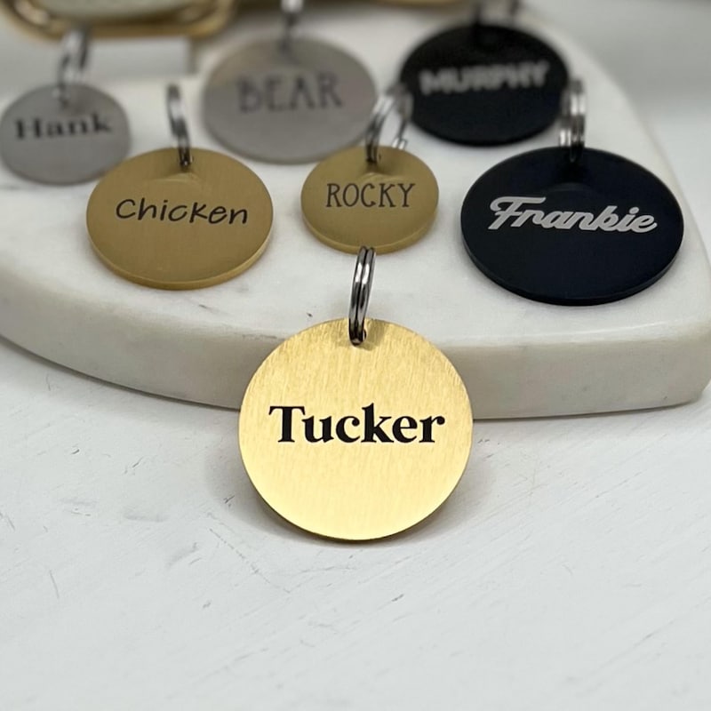 Personalized Dog Tags - Etsy