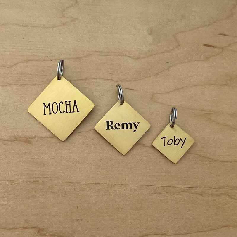 Large Dog Tags - Etsy