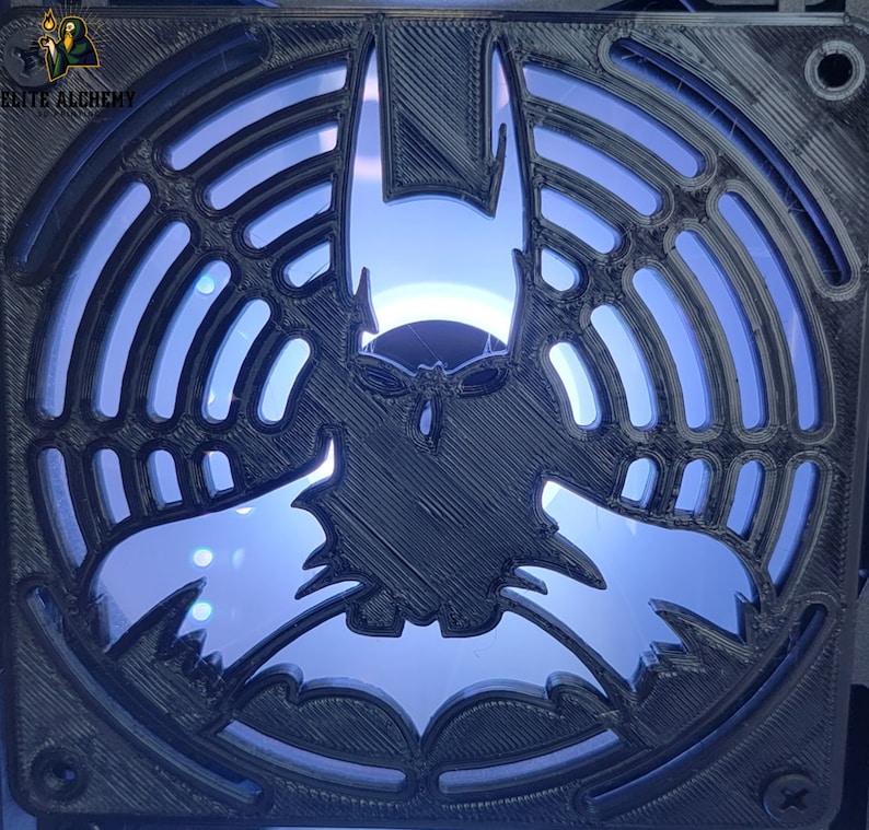 3D Printed PC Fan Grill: Super Hero/themed Fan Cover - Etsy