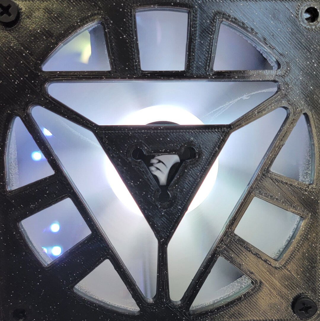 Arc Reactor PC Fan Grill PC Fan Cover Themed Fan Grill Fan Grill Cover ...