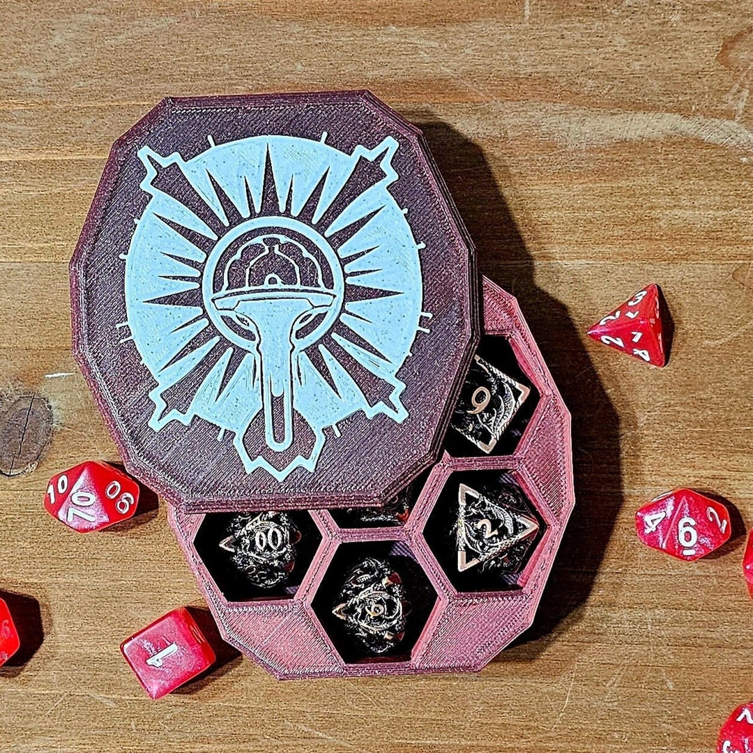 DND Class Dice Box | Dnd Dice Box | D&D Dice Box | Dice Vault ...