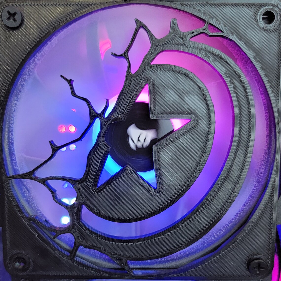 Captain Shield PC Fan Grill PC Fan Cover Themed Fan Grill - Etsy