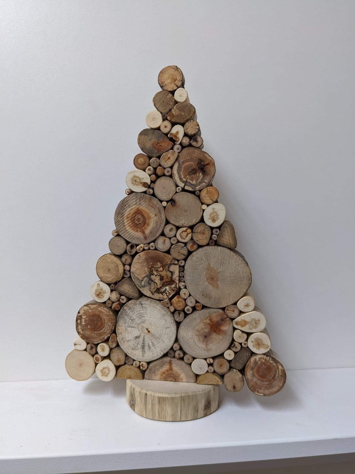 Woodpile Tree Medium | Rustic Decor | Reclaimed Wood Art - Etsy