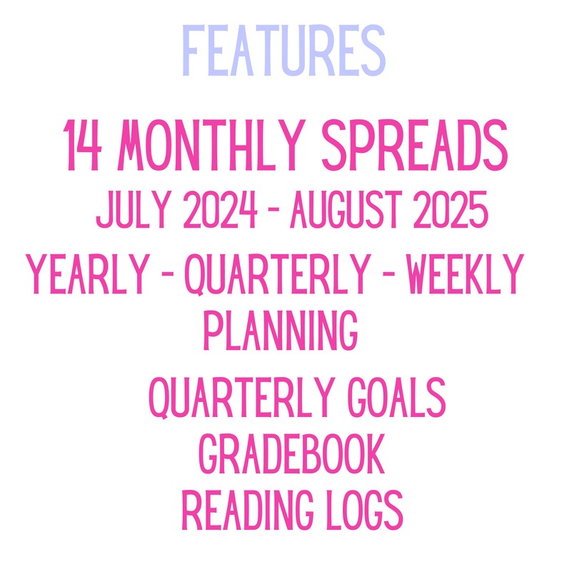 Personalized & Customized Homeschool Planner 2024-2025 12 Cover Designs ...