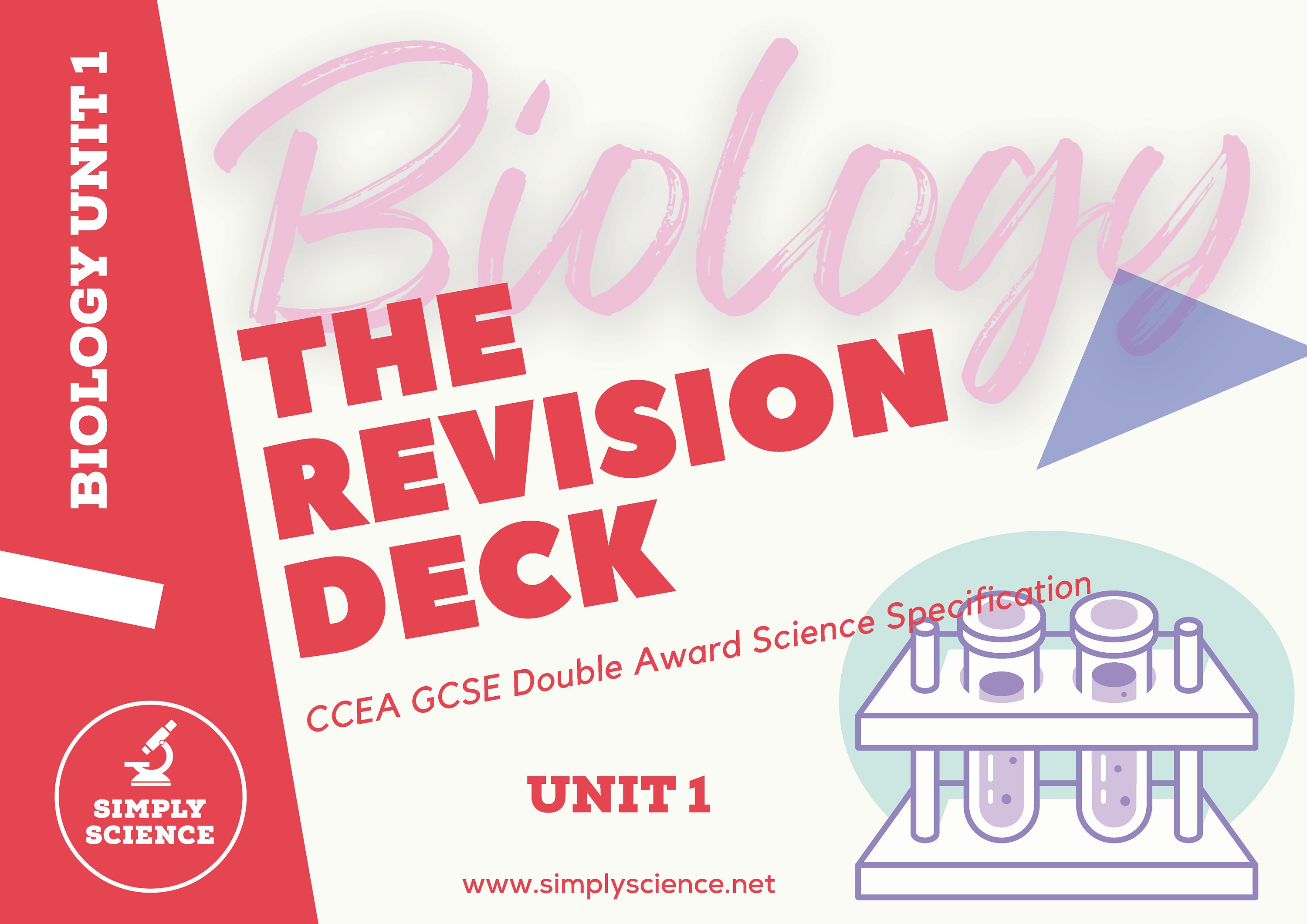 CCEA GCSE Double Award Science Unit 1 Biology Revision Deck - Etsy UK