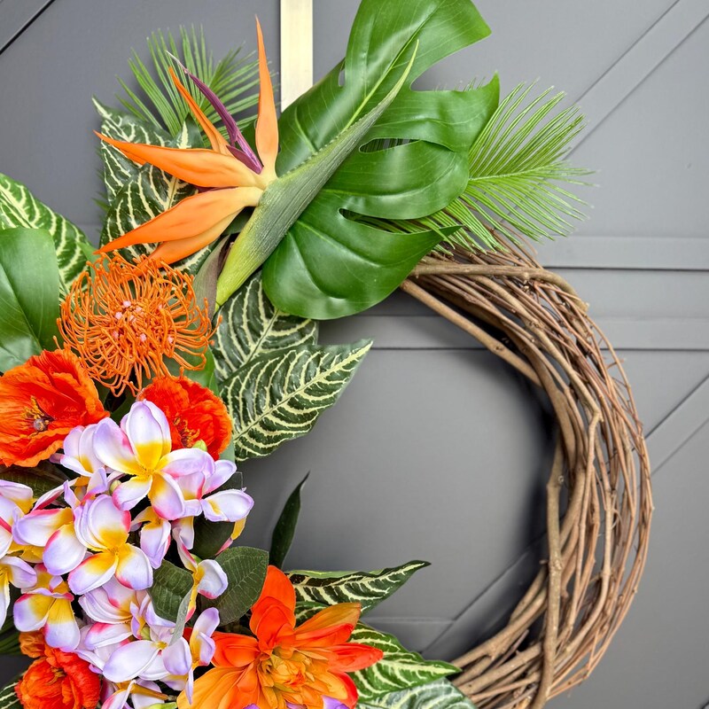 Hawaiian Wreath - Etsy