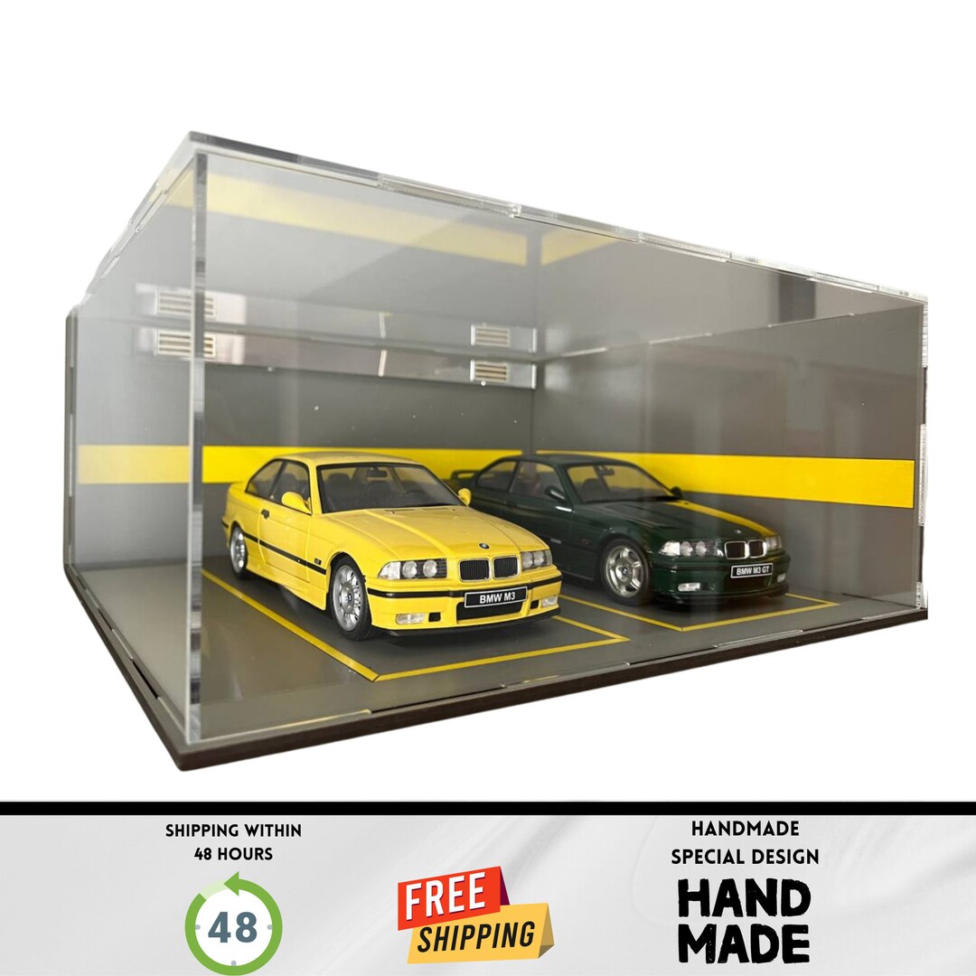 1/18 Car Parking Diorama for Diecast Vehicles. Diorama Solido Norev ...
